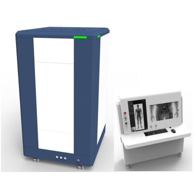China Dual View Full Body Scan Machine Vertical Scanning For Government Buildings for sale