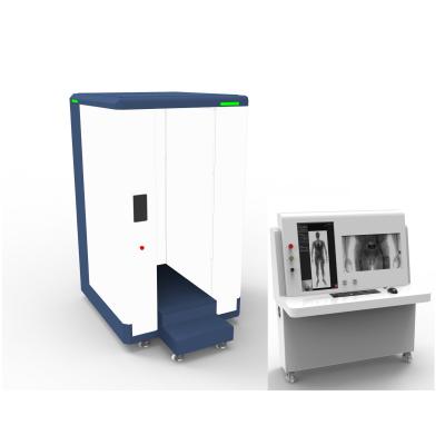 China Micro Dose X Ray Security Full Body Scanner Dual View High Resolution for sale
