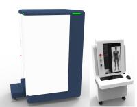 China Vertical X Ray Body Scanner Smart 850W For Customs Ports Airport for sale