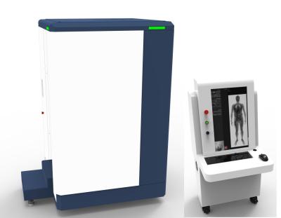 China Vertical X Ray Body Scanner Smart 850W For Customs Ports Airport for sale