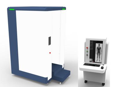 China 127/220VAC AI Airport Body Scanner Smaller Footprint With Better Imaging for sale