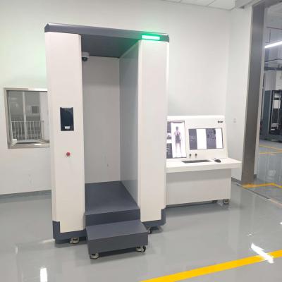 China Dual View  Detection Body Scanner High Security With UPS Power for sale