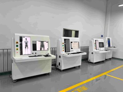 China Micro Dose X Ray Security Full Body Scanner Dual View High Resolution for sale