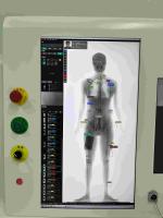 China 0.85KW Full Body X Ray Scanner Fast Installation People Screening System for sale