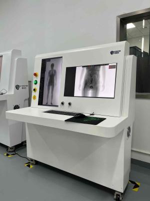 China 127/220VAC AI Airport Body Scanner Smaller Footprint With Better Imaging for sale