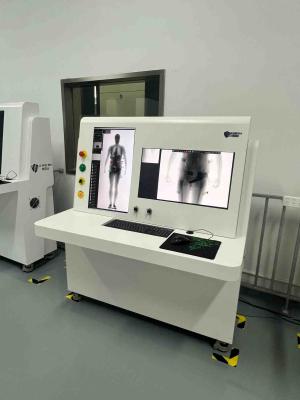 China 127/220VAC AI Airport Body Scanner Smaller Footprint With Better Imaging for sale