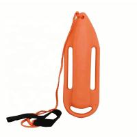 China Orange HDPE Lifeguard Swim Buoy 69x24x15cm Rescue Can Buoy for Water Safety for sale