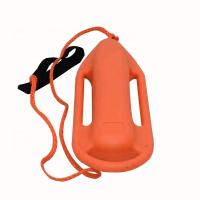 China 1.3kg Plastic Floating Torpedo Lifeguard Rescue Buoy 69x24x15cm Water Safety Equipment for sale