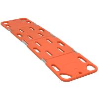 China Plastic Spinal Board Stretcher 4 Fold Adult Long Spine Board 185x50x21cm for sale