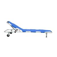 China Aluminum Alloy Foldable Stretcher 185x50x24cm CE Standard Lightweight Medical Stretcher for sale