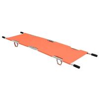 China Aluminum Alloy Patient Transfer Roll Up Stretcher 185x50cm Hospital Emergency Rescue Stretcher for sale
