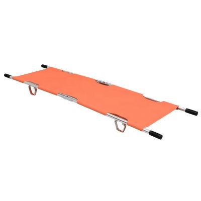 China Aluminum Alloy Patient Transfer Roll Up Stretcher 185x50cm Hospital Emergency Rescue Stretcher for sale