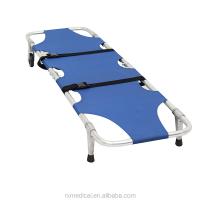 China CE Certified Aluminum Alloy Hospital Ambulance Folding Stretcher 185x50x20cm 4.4kg for sale