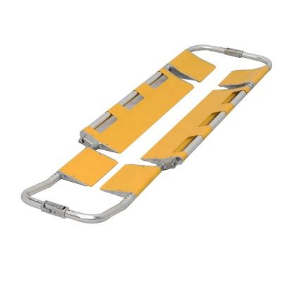China Detachable Aluminum Alloy Scoop Stretcher Foldable Orthopedic 169cm 7kg for sale