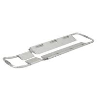 China CE Certified Aluminum Alloy Scoop Stretcher 169x43x6cm Folding Emergency Rescue for sale