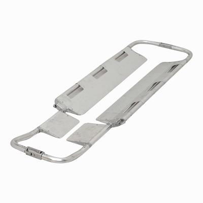 China Class I Medical Aluminum Scoop Stretcher 205cm Extension 8.8kg Gross Weight for First Aid for sale