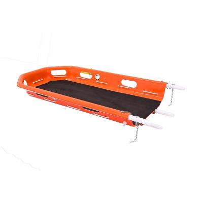 China Plastic Emergency Folding Stretcher Separable Rescue Basket Class I for sale