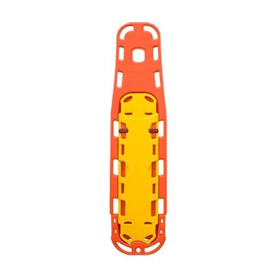 China HDPE Folding Ambulance Stretcher Spine Board 182x45x6cm CE Certified for Emergency Medical Care for sale