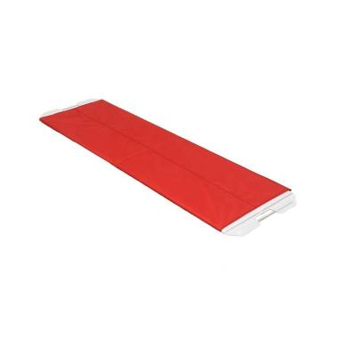 China Oxford Cloth Patient Transfer Sheet 170x50cm Red Blue Slide Sheet for Hospital Use for sale