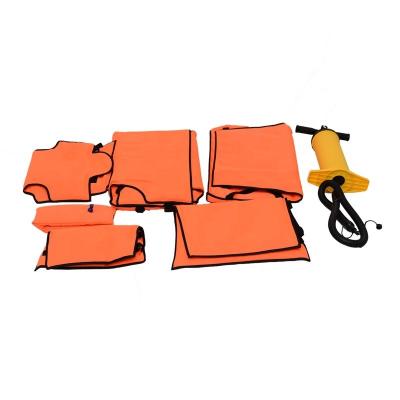 China Medical Vacuum Splint Set 7kg 8-Piece Body Thigh Arm Neck Splint Class I CE for sale