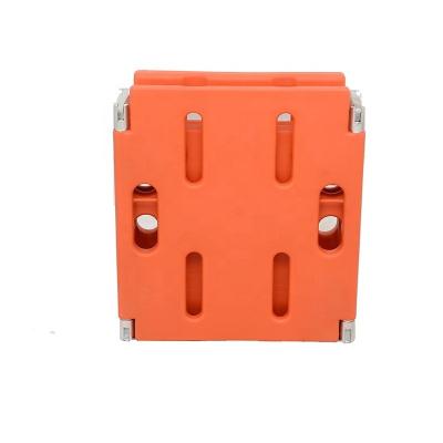 China CE Certified Four Folded Patient Transfer Spine Board Stretcher for First-Aid Devices for sale