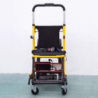 China Battery Powered Stair Evacuation Chair 350 lbs Capacity Hospital Black for sale