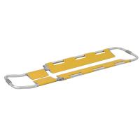 China CE Certified Steel Folding Scoop Stretcher 185x50x21cm Medical Rescue Equipment for sale