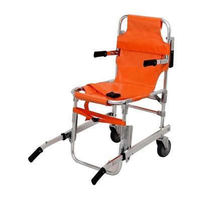 China Sturdy Orange Evacuation Stair Chair Stretcher 90x51x91cm 8kg for Safe Transport for sale