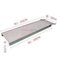 China Stainless Steel Ambulance Stretcher Base 203x67x40cm CE Certified Emergency Rescue for sale