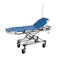 China CE Certified Electric Ambulance Stretcher 185x50x21cm Mobile Patient Trolley for sale