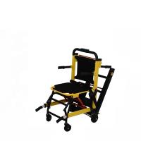 China CE ISO Approved Folding Electric Stair Climbing Chair Stretcher 125x54x156cm 18kg for Patient Transport for sale