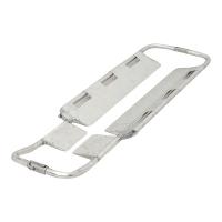 China GB/T18830-2009 Folding Scoop Stretcher 205cm Length 7.4kg Net Weight for First Aid for sale