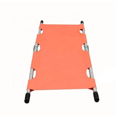 China Oxford Leather Folding Stretcher 185x50cm for Emergency Rescue with 1 Year Shelf Life for sale