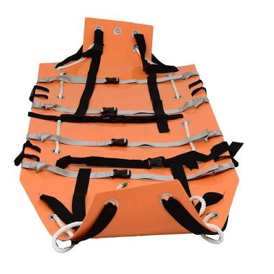 China Aluminum Alloy Downhole Emergency Rescue Roll Stretcher 250x84cm 11kg for sale