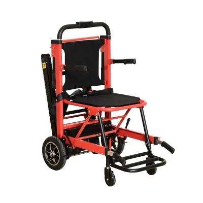 China Aluminum Alloy Electric Stair Climbing Wheelchair Stretcher 32kg Net Weight 4 Level Height Adjustment for sale