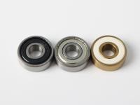 China Plated Longboard Skateboard Wheel Bearings 2.2x0.8cm Corrosion Protection for sale