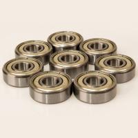China Od 2.2x0.8cm Skateboard Wheel Bearings Chrome Steel Titanium Wear Resistance for sale