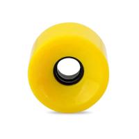 China Multiple Color 70mm PU Skateboard Wheels High Durability Lightweight for sale