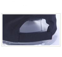 China Promotional Curved Brim Black Cotton Baseball Cap Custom Trucker Cap SML Size for sale