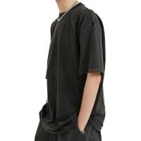 China Heavy Weight 100% Cotton Sports Wear Hip Hop Drop Shoulder Oversized Tee Unisex for sale