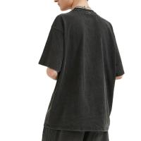 China Heavy Weight 100% Cotton Sports Wear Hip Hop Drop Shoulder Oversized Tee Unisex for sale