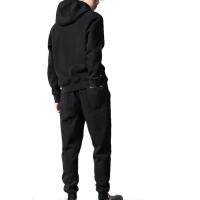 China Customization Matching Sweatpants And Hoodie Set Fitness Sports Wear for sale