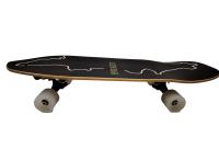 China Maple Mixed Fiberglass Surf Skateboard Deck Customizable 780*245MM for sale