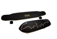China Maple Mixed Fiberglass Surf Skateboard Deck Customizable 780*245MM for sale