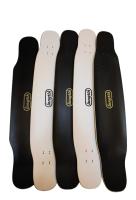 China Custom Printed Free Dancing Longboard Deck 9.0 Inch Environmental Friendly for sale