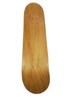 China 2024  New Style  Blank 7 ply Maple Concave Double Kick Standard Skateboard for sale