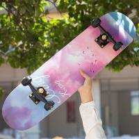 China Seven Layers Maple Custom Complete Skateboards 20cm Width For Adult for sale