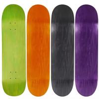 China Blank Color Sleek Seven Ply Skateboards Wood City Skateboards For Pro Skaters for sale
