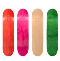 China Blank Color Sleek Seven Ply Skateboards Wood City Skateboards For Pro Skaters for sale