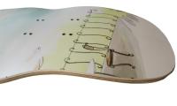 China Seven Layers Maple Dancing Longboard Deck Eco Friendly High Durability for sale